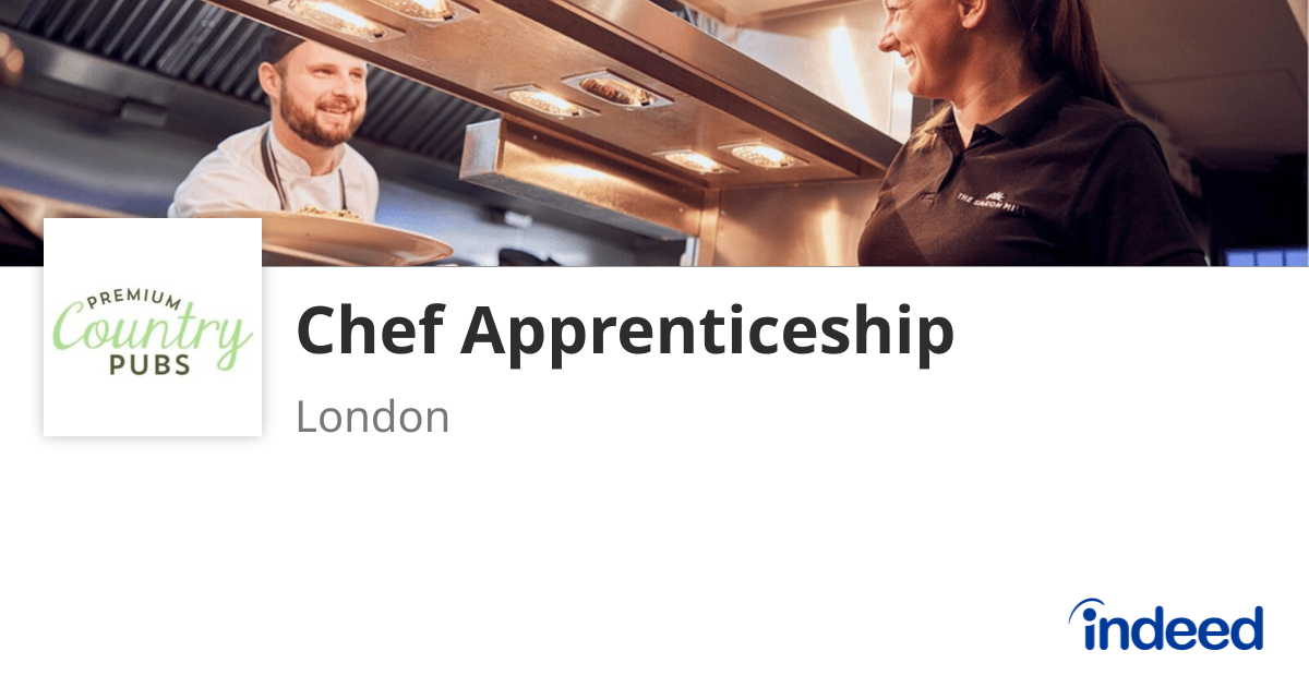 Chef Apprenticeship - London WD3 5SQ - Indeed.com