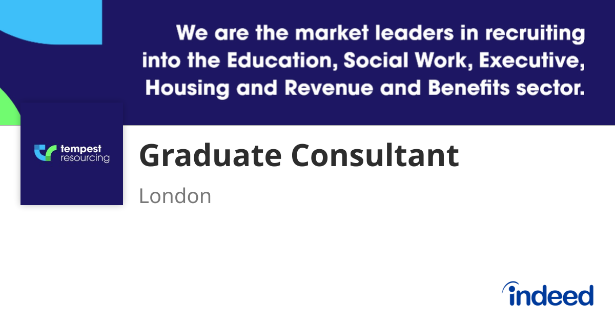 Graduate Consultant - London EC4N - Indeed.com