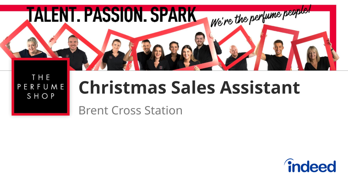 Christmas Sales Assistant - Brent Cross Station NW4 - Indeed.com