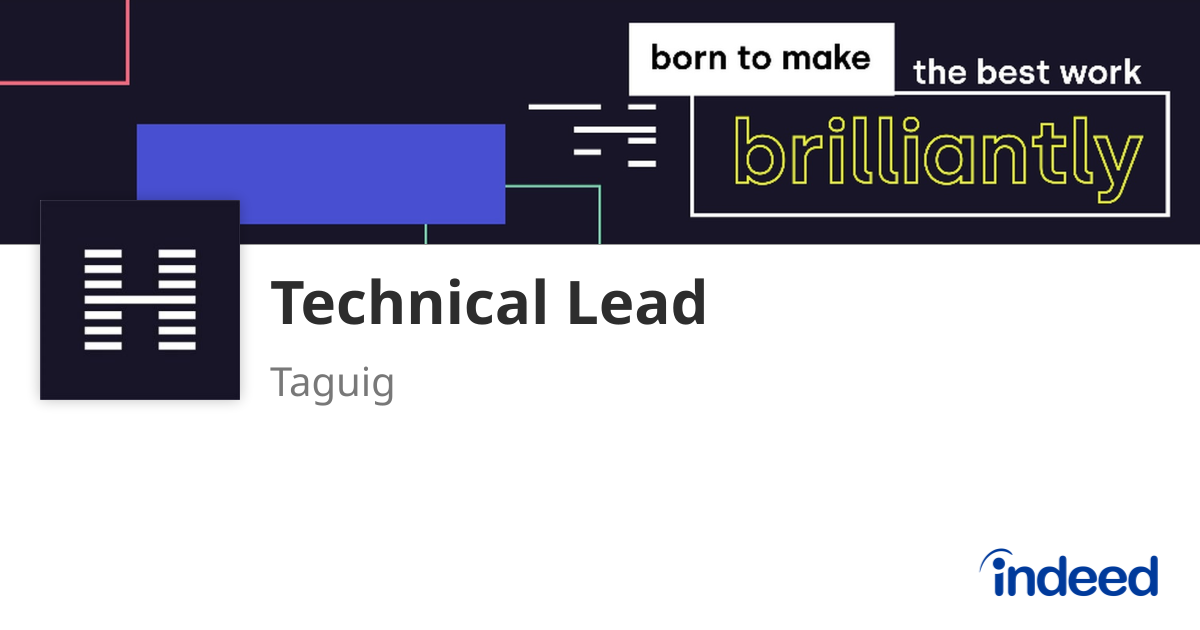 Technical Lead - Taguig - Indeed.com
