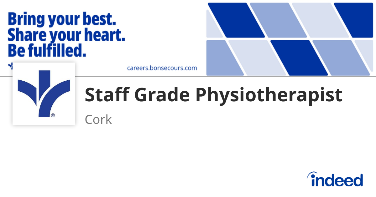 Staff Grade Physiotherapist - Cork, County Cork - Indeed.com