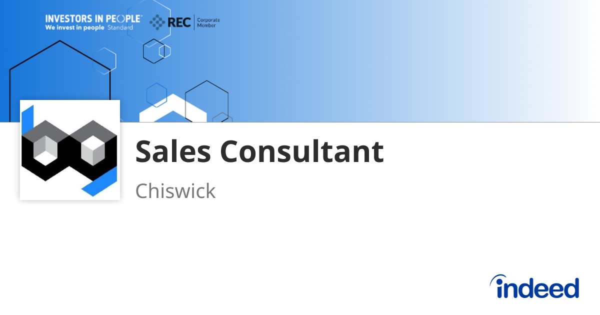 Sales Consultant - Chiswick - Indeed.com