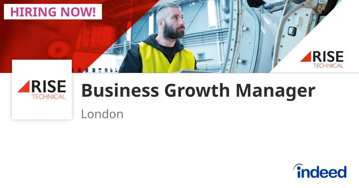 Business Growth Manager - London - Indeed.com
