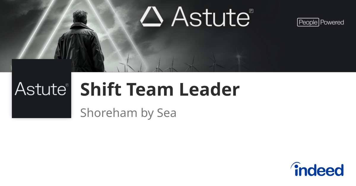 Shift Team Leader - Shoreham by Sea - Indeed.com