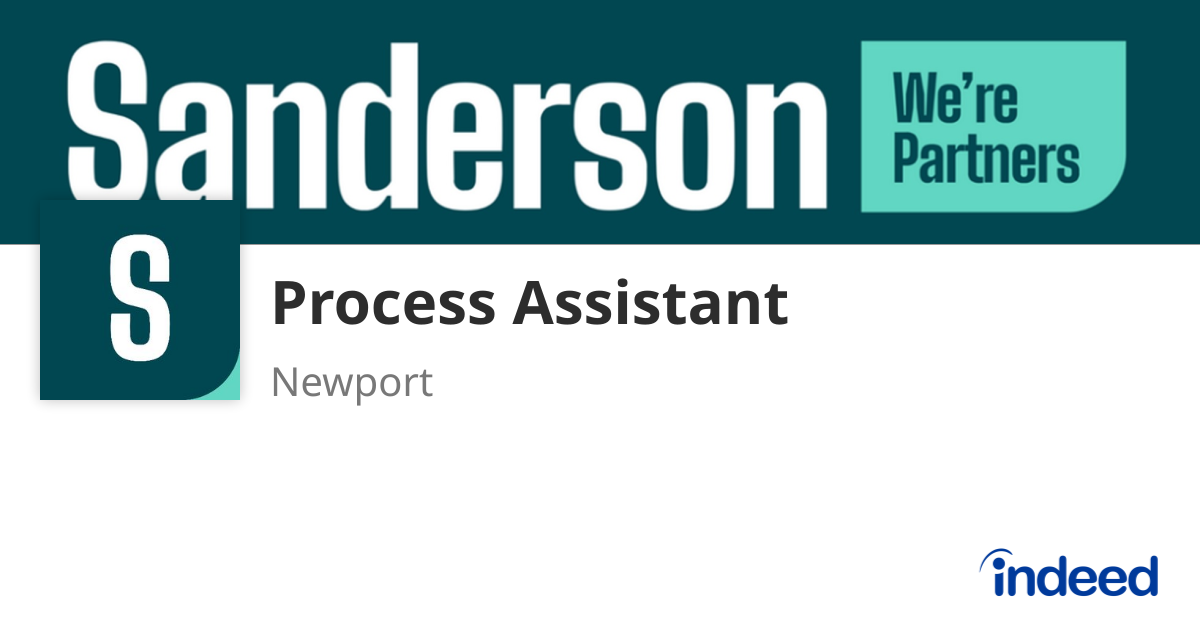Process Assistant - Newport NP10 8FZ - Indeed.com
