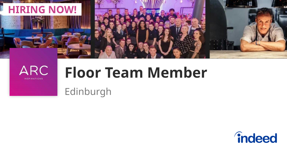 Floor Team Member - Edinburgh EH2 2QA - Indeed.com