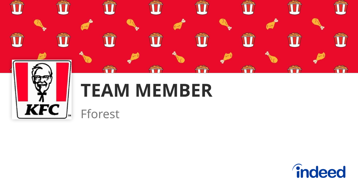 TEAM MEMBER - Fforest - Indeed.com