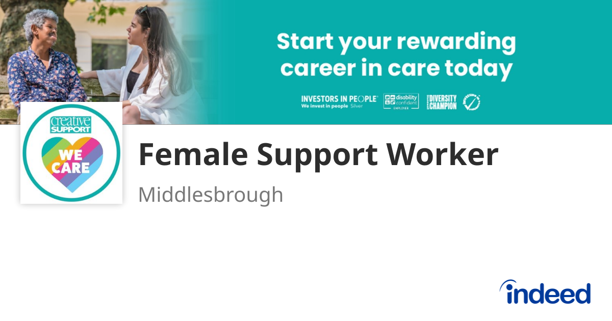 Female Support Worker - Manchester - Indeed.com
