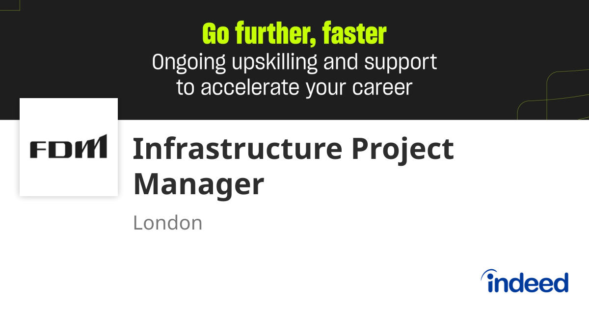 Infrastructure Project Manager - London - Indeed.com