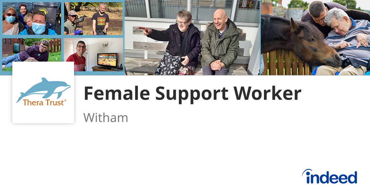Female Support Worker - Witham - Indeed.com