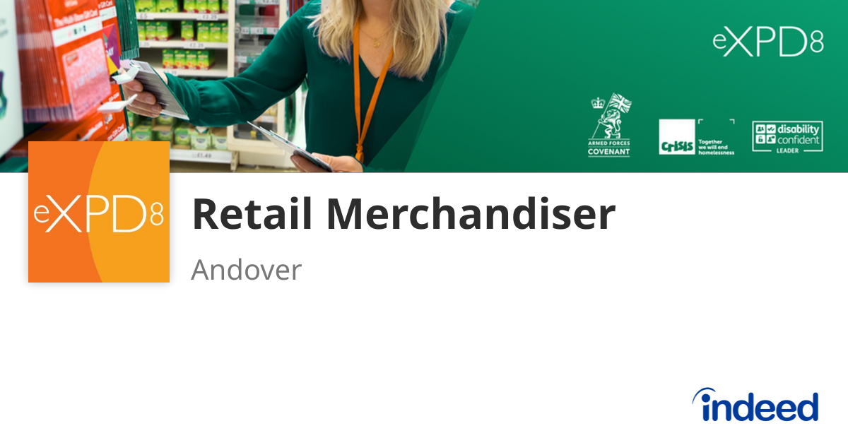 Retail Merchandiser - Andover SP10 1UZ - Indeed.com