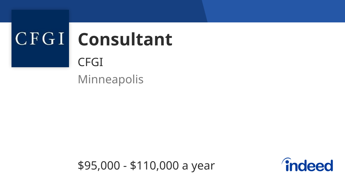 Consultant - Minneapolis, MN - Indeed.com