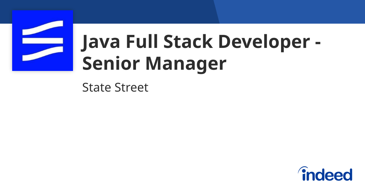 Java Full Stack Developer - Senior Manager - Hyderabad, Telangana ...
