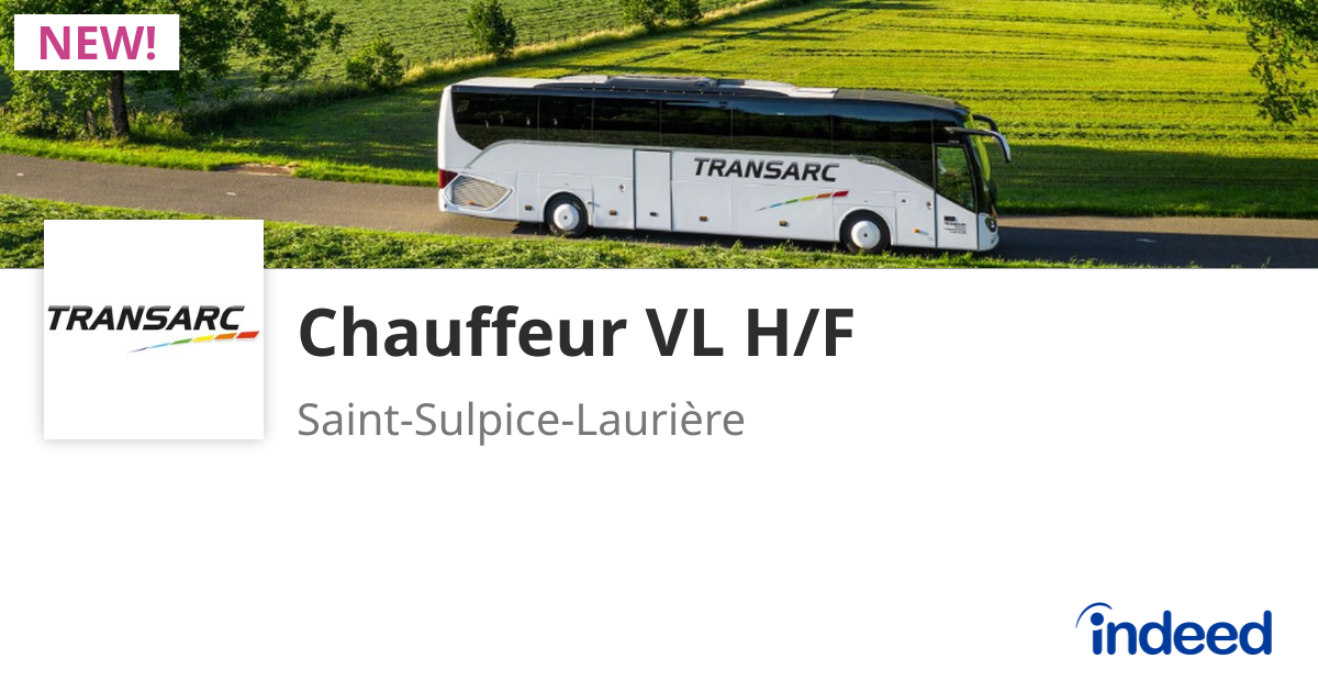 Chauffeur VL H/F - Saint-Sulpice-Laurière (87) - Indeed.com