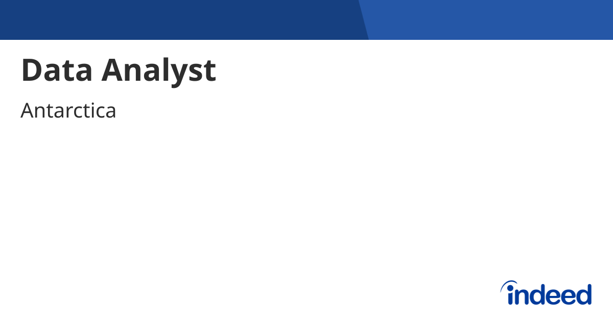 Data Analyst - Mumbai, Maharashtra - Indeed.com