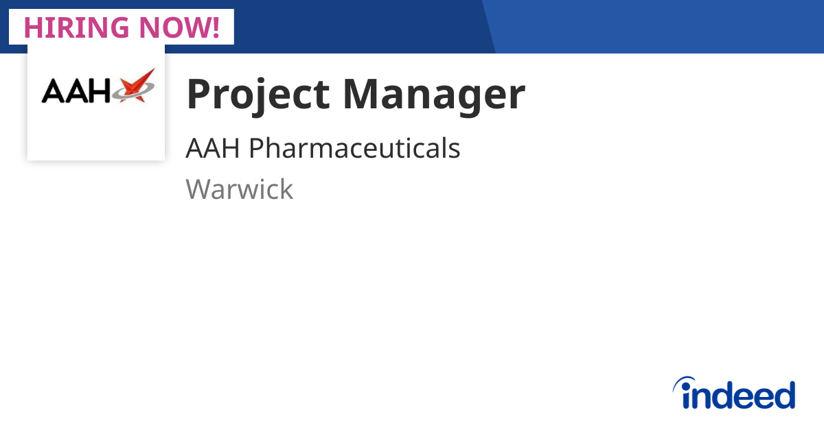Project Manager - Warwick CV34 5AH - Indeed.com