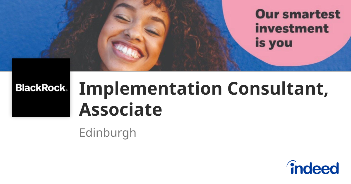 Associate, Implementation Consultant - Edinburgh - Indeed.com