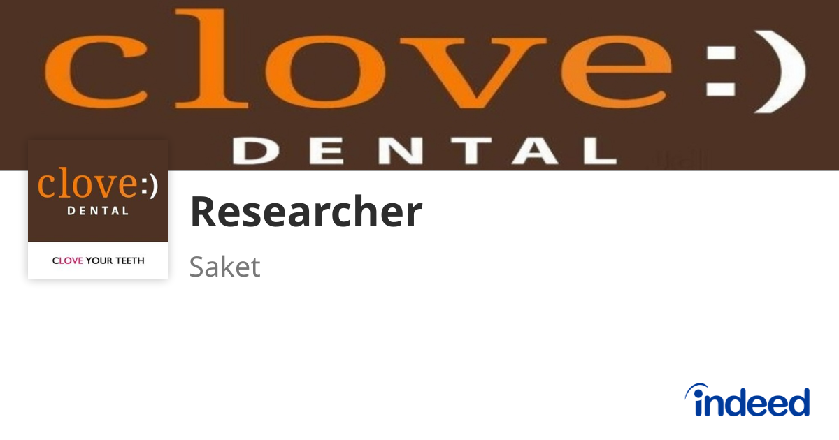 Researcher - Saket, Delhi - Indeed.com
