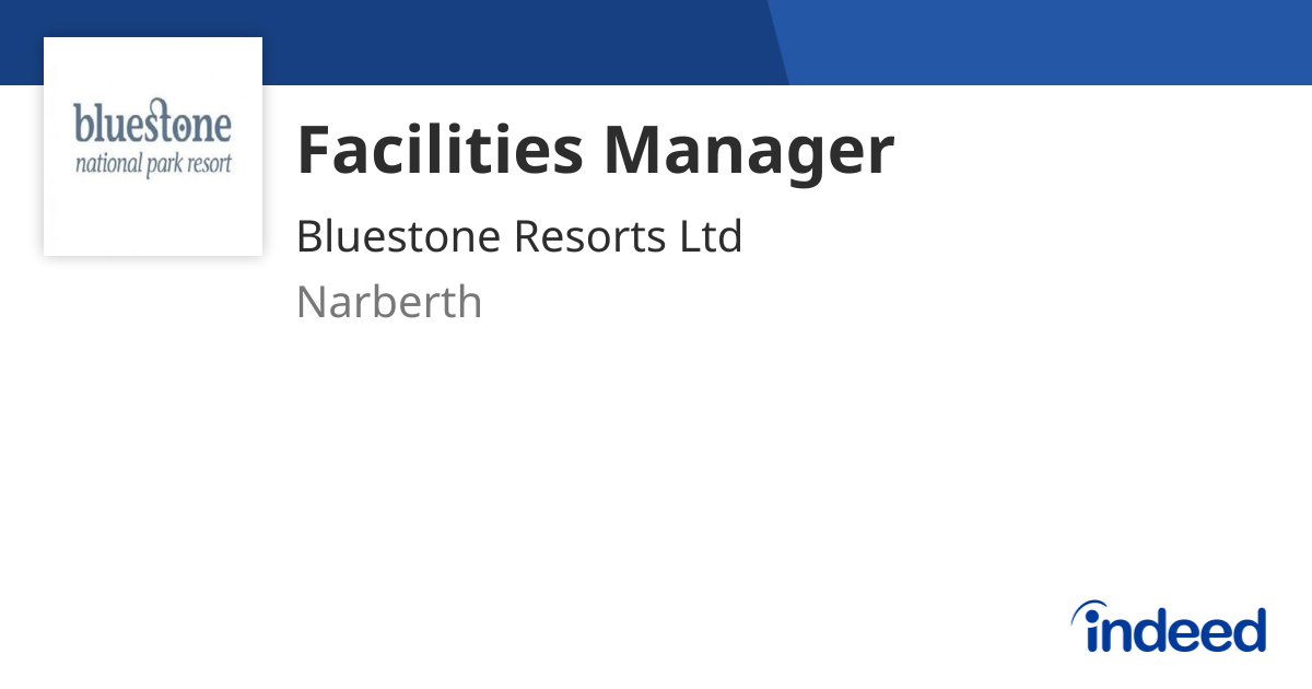 Facilities Manager - Narberth SA67 8DE - Indeed.com