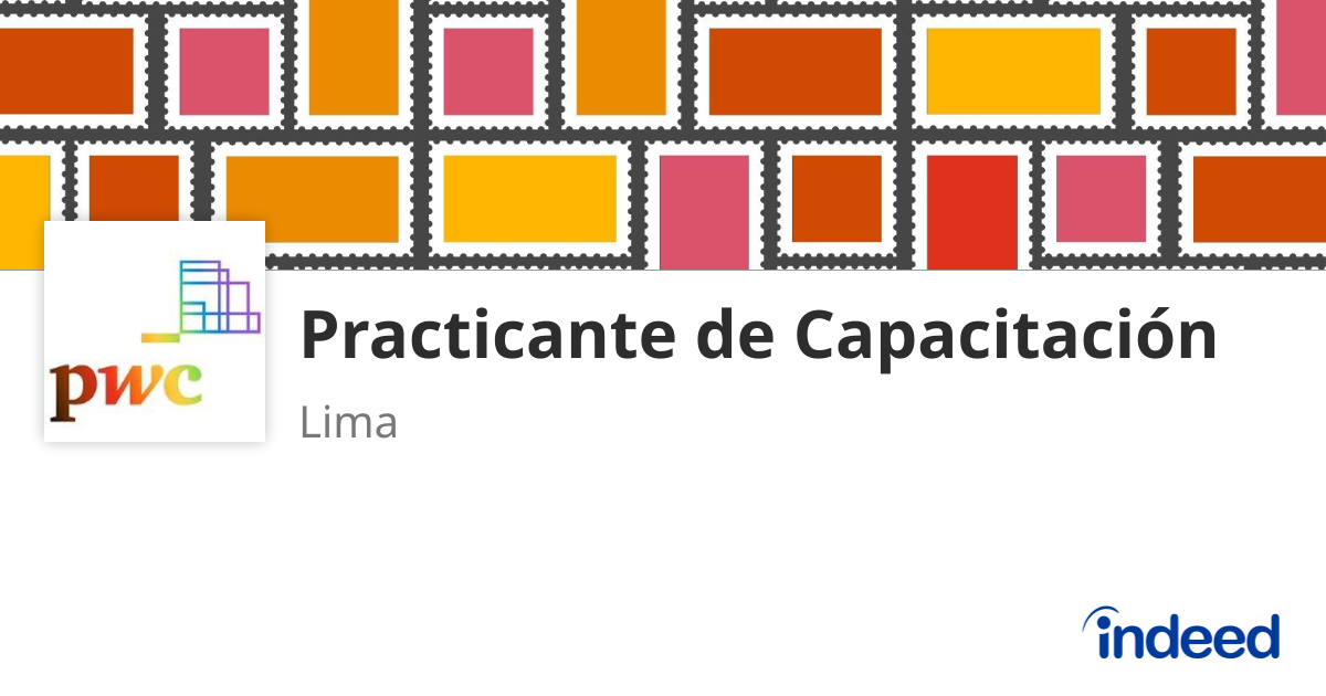 Practicante de Capacitación - Lima, Lima - Indeed.com