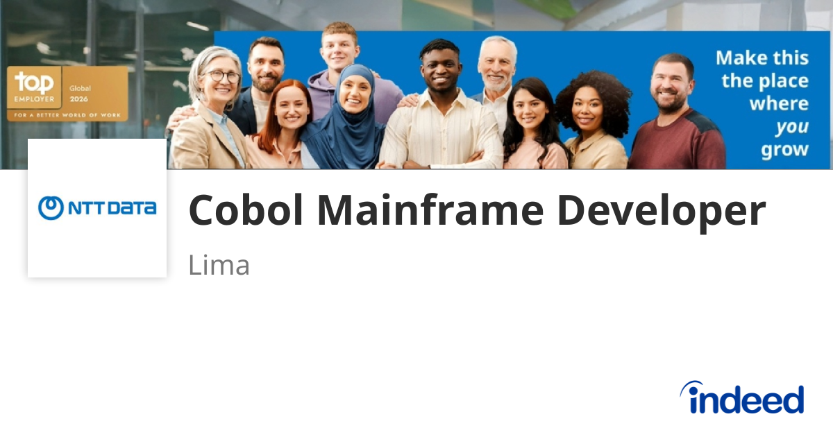 Cobol Mainframe Developer - Lima, Lima - Indeed.com