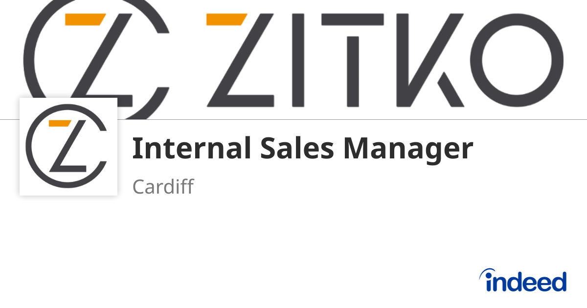 Internal Sales Manager - Cardiff - Indeed.com