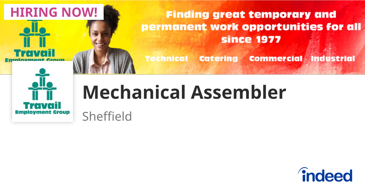 Mechanical Assembler - Sheffield - Indeed.com
