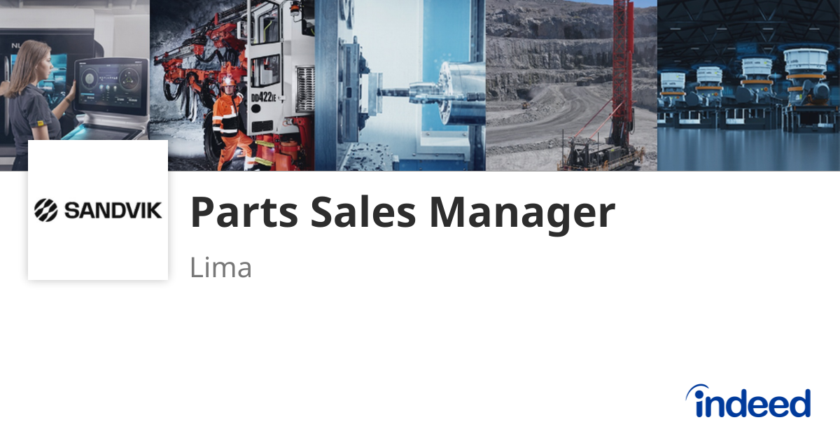 Parts Sales Manager - Lima, Lima - Indeed.com