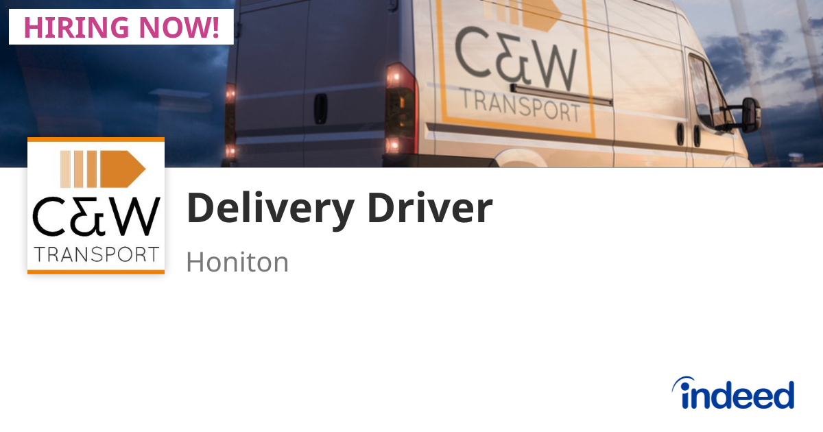 Delivery Driver - Honiton EX14 - Indeed.com