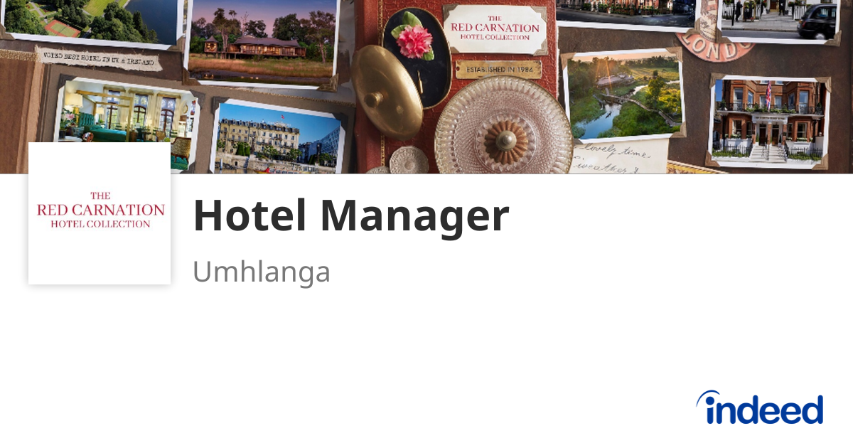 Hotel Manager - Umhlanga, KwaZulu-Natal - Indeed.com