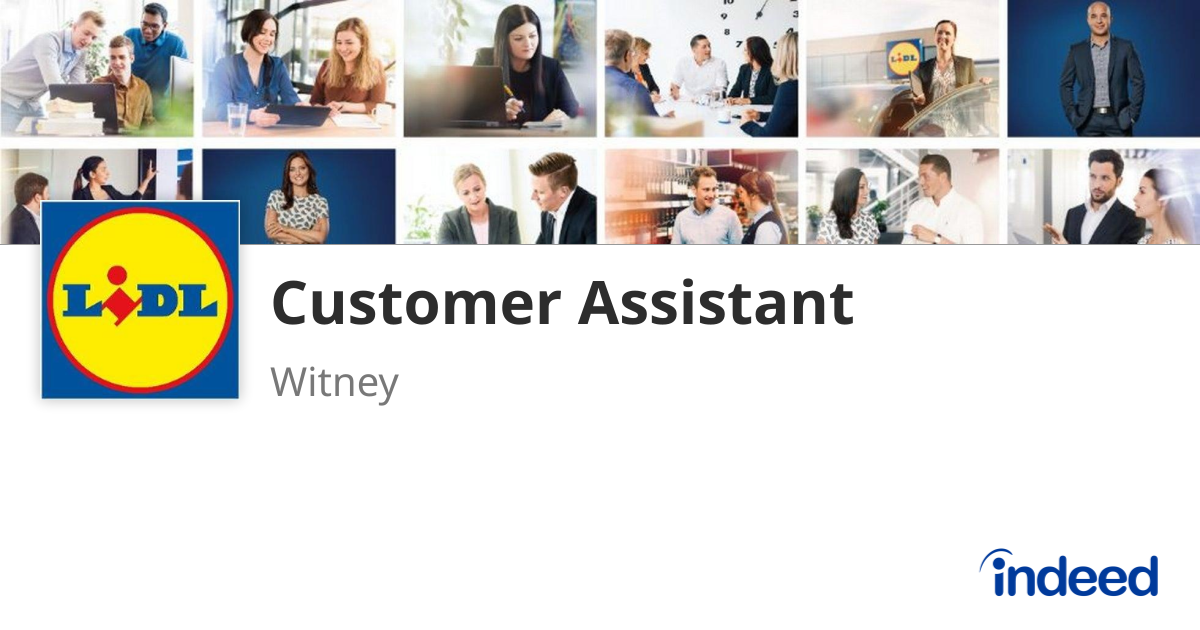 Customer Assistant - Witney OX28 4TT - Indeed.com