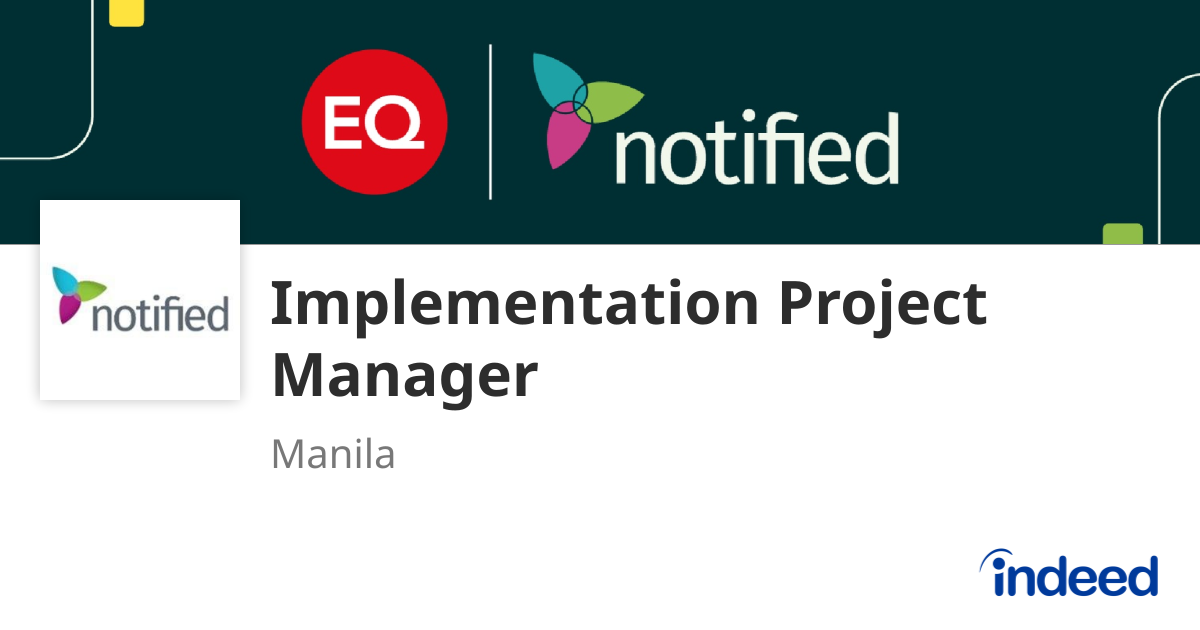 Implementation Project Manager - Manila - Indeed.com