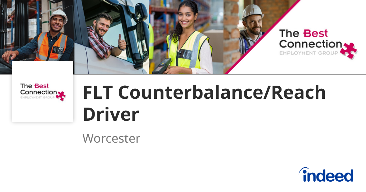 FLT Counterbalance/Reach Driver - Worcester - Indeed.com