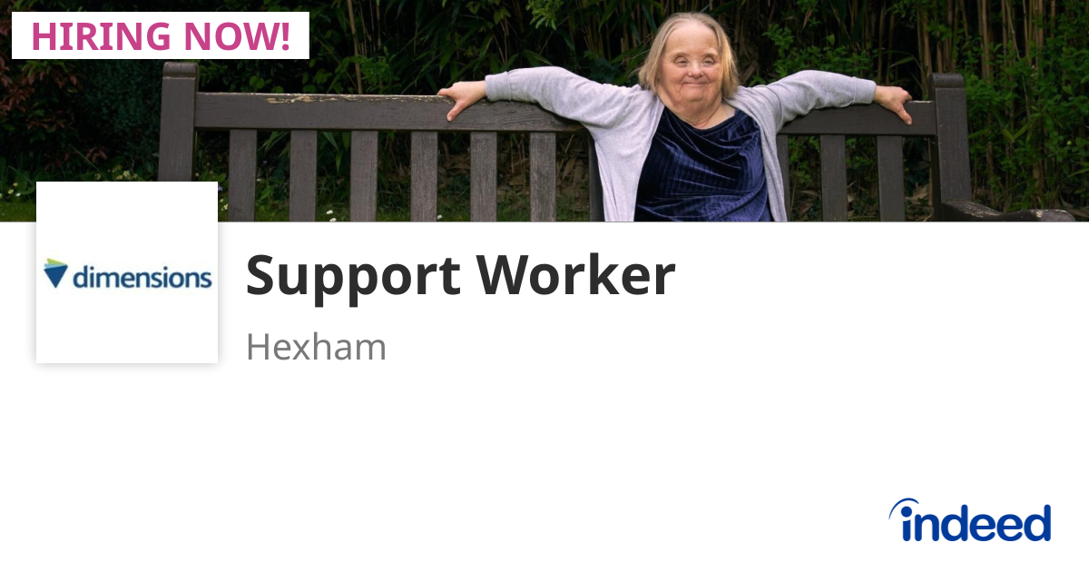 Support Worker - Hexham NE46 2HR - Indeed.com