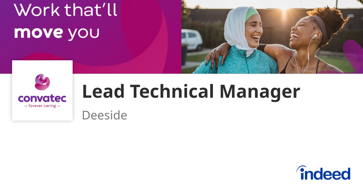 Lead Technical Manager - Deeside CH5 - Indeed.com