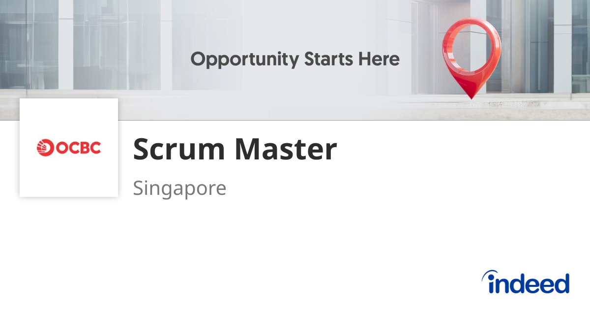 Scrum Master - Singapore - Indeed.com
