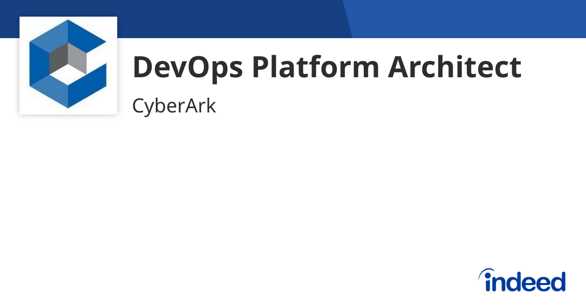 DevOps Platform Architect - Hyderabad, Telangana - Indeed.com