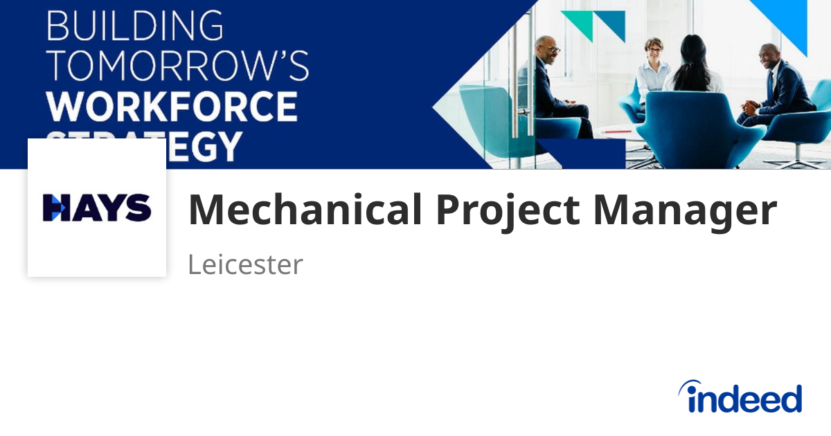 Mechanical Project Manager - Leicester - Indeed.com
