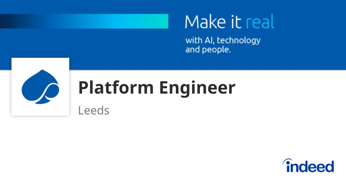 Platform Engineer - Birmingham - Indeed.com