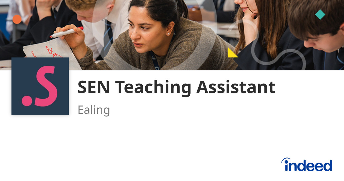 SEN Teaching Assistant - Ealing - Indeed.com