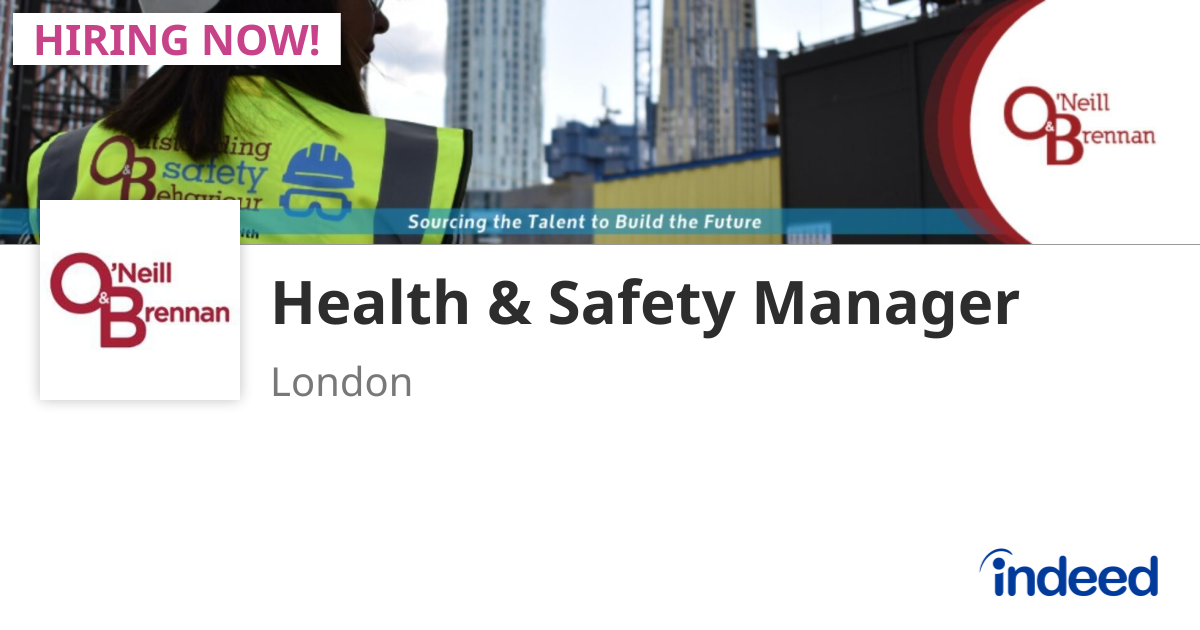 Health & Safety Manager - London - Indeed.com