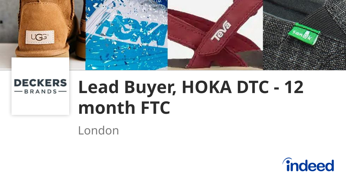 Lead Buyer, HOKA DTC - 12 month FTC - London - Indeed.com