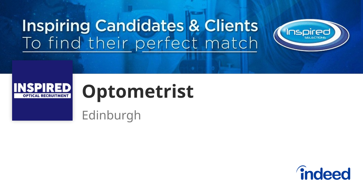 Optometrist - Edinburgh - Indeed.com