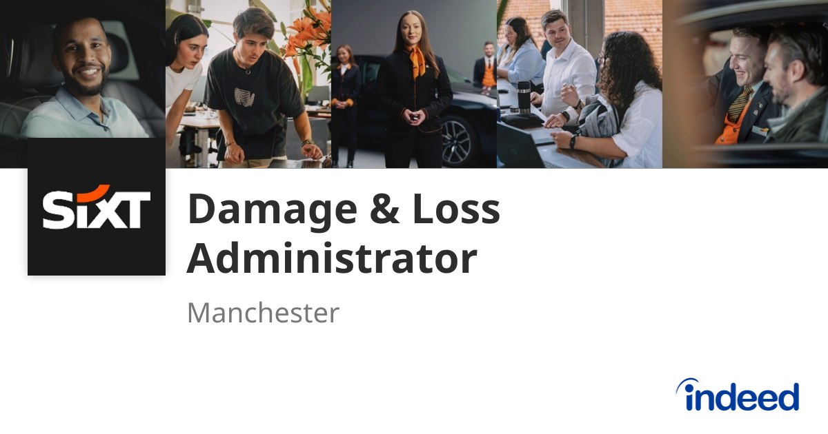 Damage & Loss Administrator - Manchester M30 7NB - Indeed.com