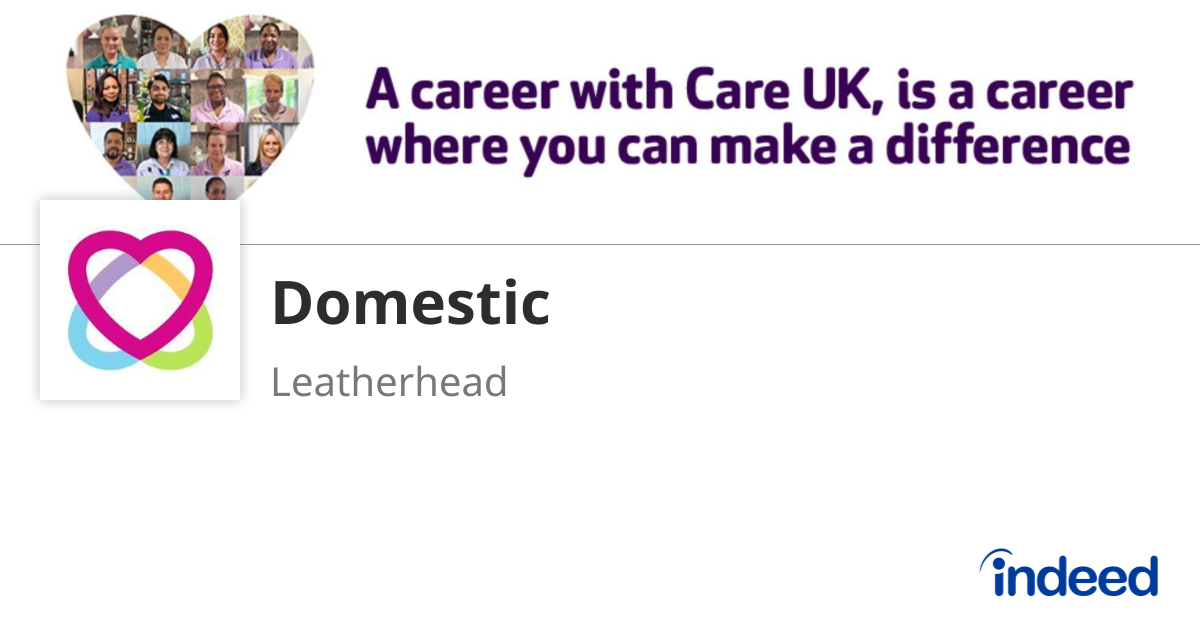 Domestic - Leatherhead KT22 8TX - Indeed.com