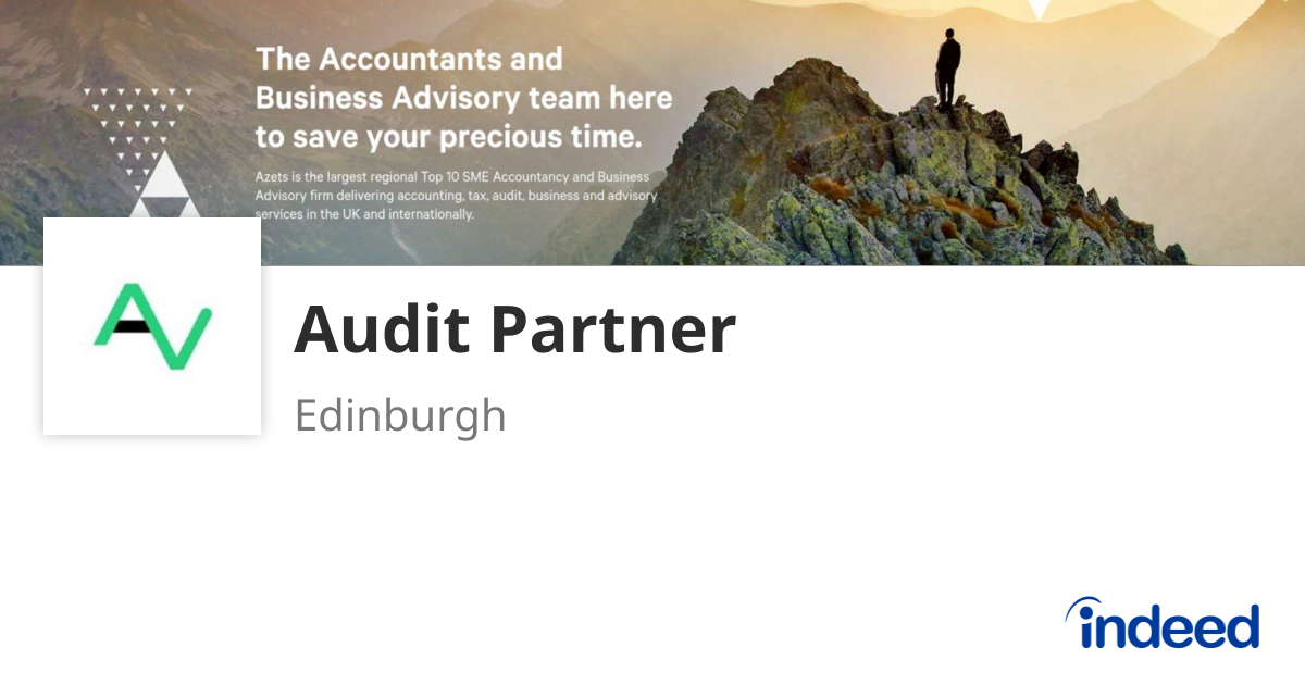 Audit Partner - Edinburgh - Indeed.com