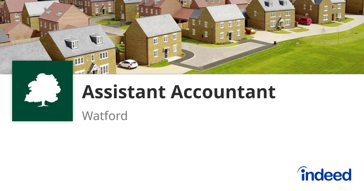 Assistant Accountant - Watford WD17 2AE - Indeed.com