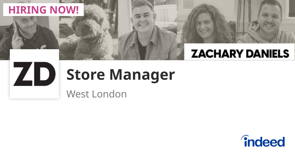 Store Manager - West London - Indeed.com