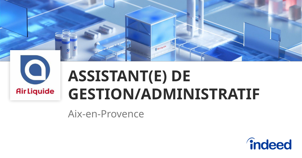 ASSISTANT(E) DE GESTION/ADMINISTRATIF (F/H) - Aix-en-Provence (13 ...