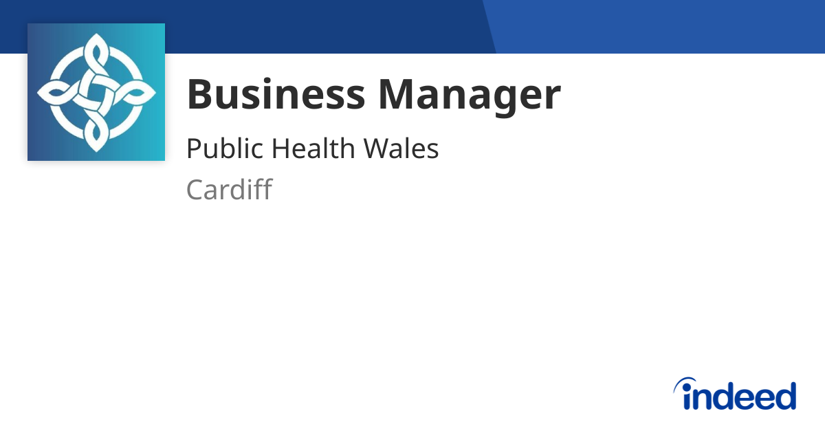 Business Manager - Cardiff CF10 4BZ - Indeed.com
